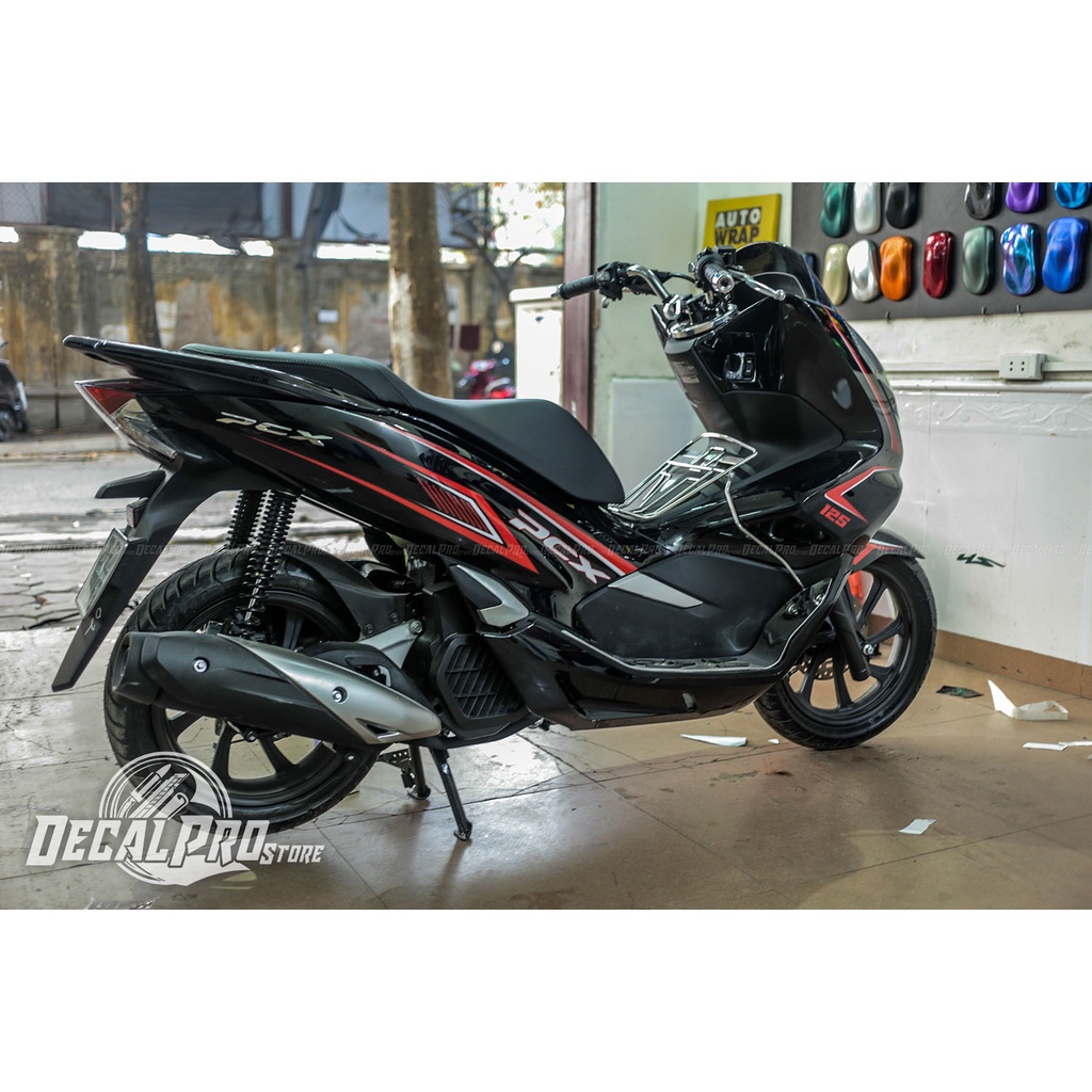 [Tem đẹp xịn] -Tem xe Honda PCX Red Lighting | Shopee Việt Nam