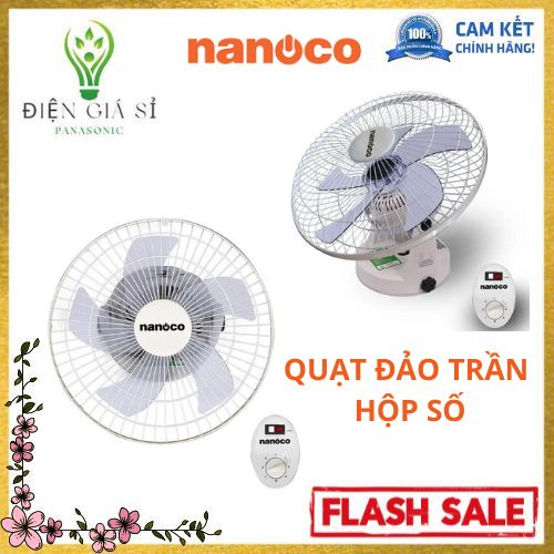 Quạt Đảo Trần(Hộp Số) 47w Chính Hãng Nanoco(NOF1609) | Shopee Việt Nam