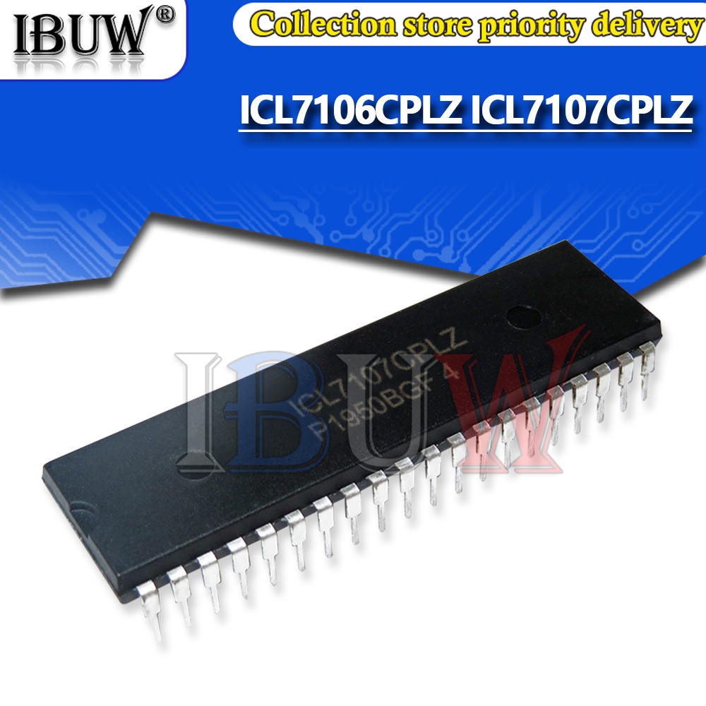 Bộ 2 Bảng Mạch Tích Hợp ICL7106CPLZ DIP40 ICL7106 DIP 7106CPLZ DIP-40 ...
