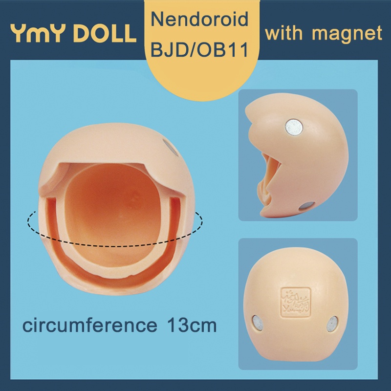 Vỏ Bọc Bảo Vệ Mặt Sau Đầu Có Thể Gắn Nam Châm Cho Búp Bê Nam Châm BJD OB11 | Shopee Việt Nam
