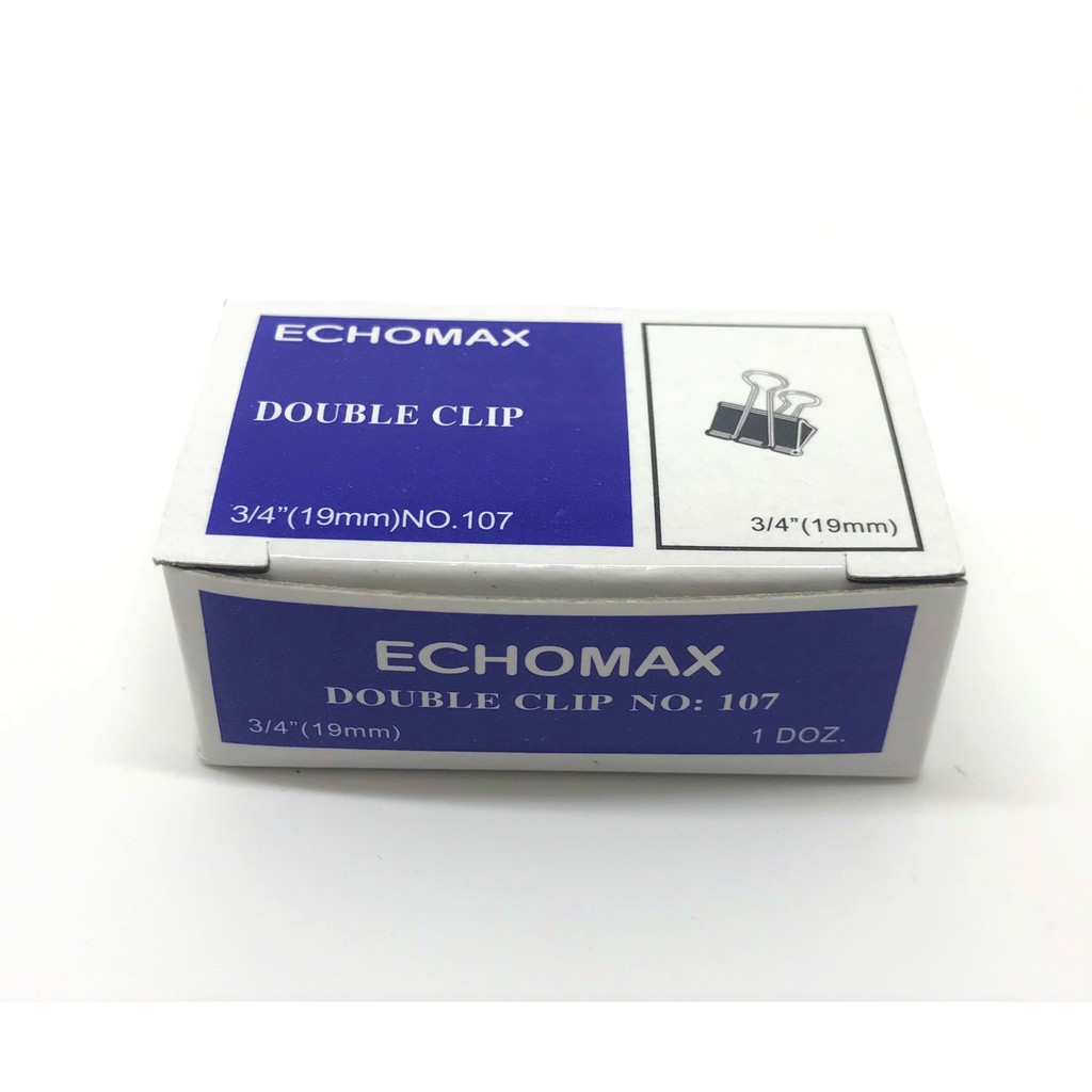 10 Hộp Kẹp Bướm Echomax 19 mm | Shopee Việt Nam