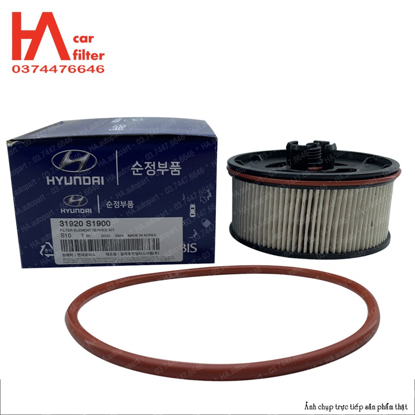 Lọc nhiên liệu SantaFe máy dầu 2.2L đời 19-20, Sorento máy dầu 2.2L đời ...