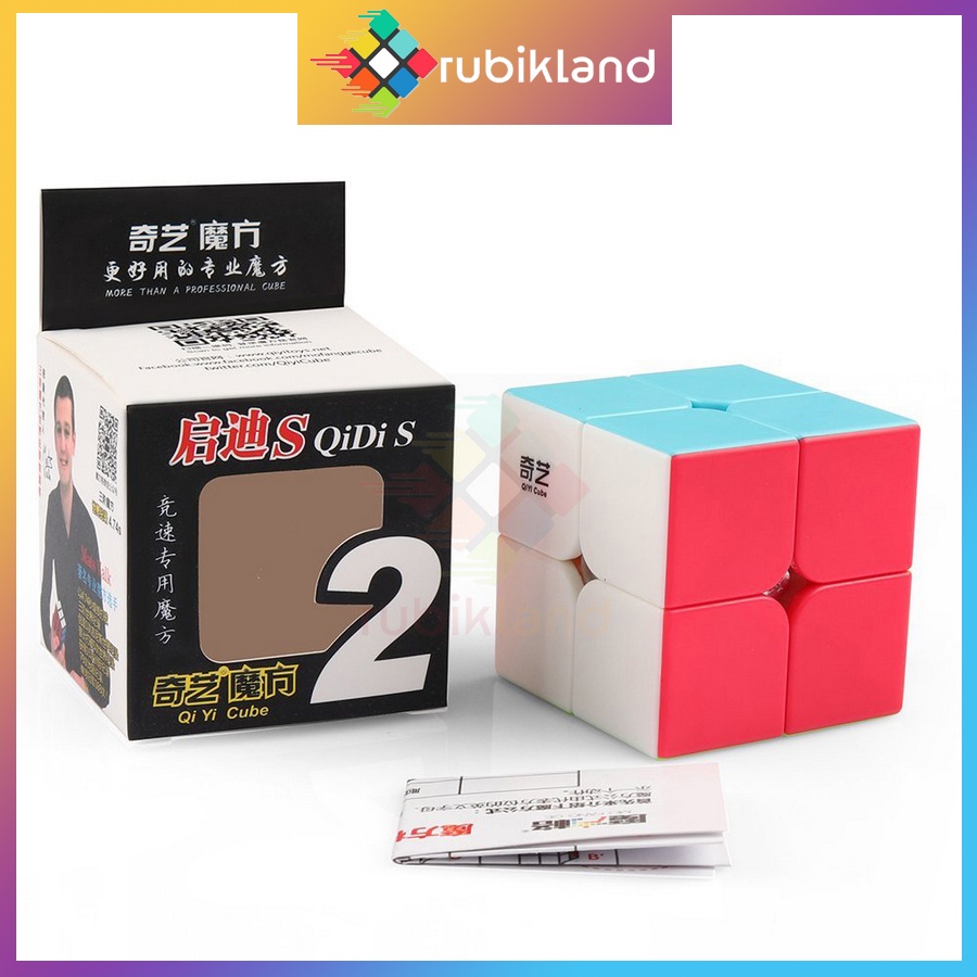 Rubik 2x2 QiYi QiDi S 2x2 Rubic 2 Tầng Stickerless Cao Cấp Đồ Chơi Trí ...