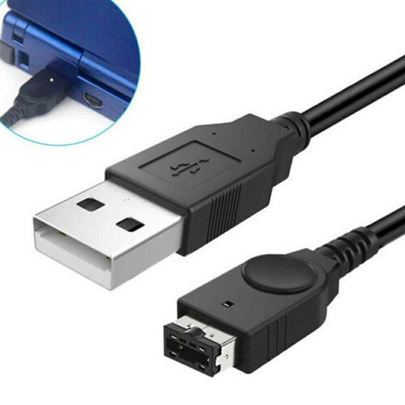 Dây usb cho máy Gameboy Advance SP sạc usb gameboy ds fat Dây Sạc ...