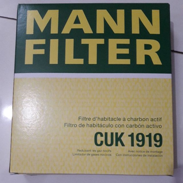 Lọc Gió điều hòa ô tô MANN FILTER CUK 1919 hàng nhập khẩu Đức | Shopee Việt Nam