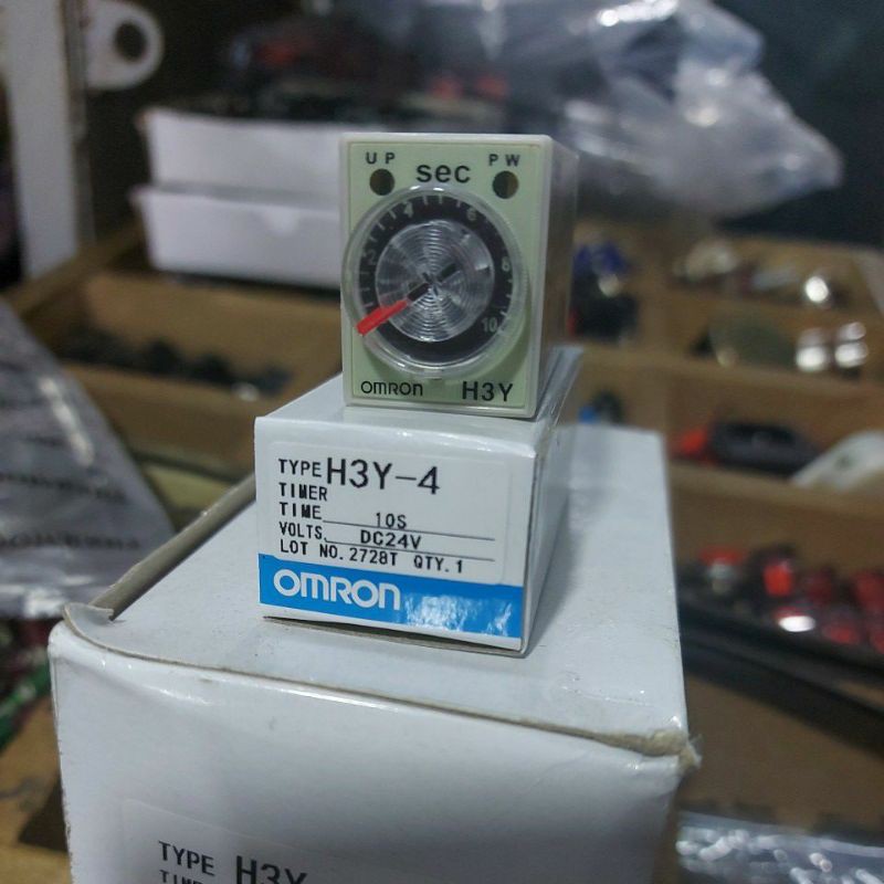 Rơ le thời gian OMRON 14 chân H3Y-4 12VDC 24VDC 110VAC 220VAC | Shopee Việt Nam
