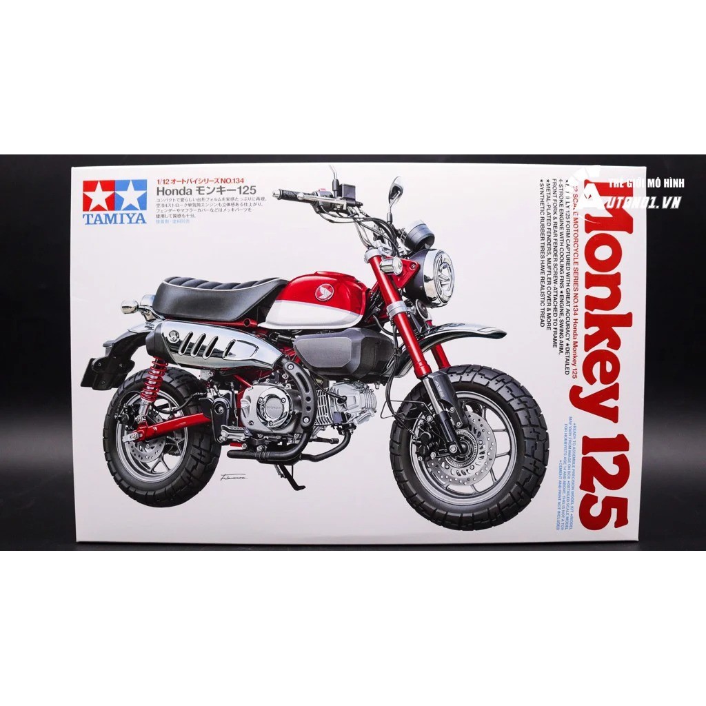 MÔ HÌNH KIT HONDA MONKEY 125 1:12 TAMIYA 14134 | Shopee Việt Nam