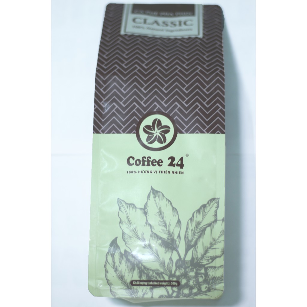 Coffee 24 - Cà phê pha phin Classic gói 500r | Shopee Việt Nam