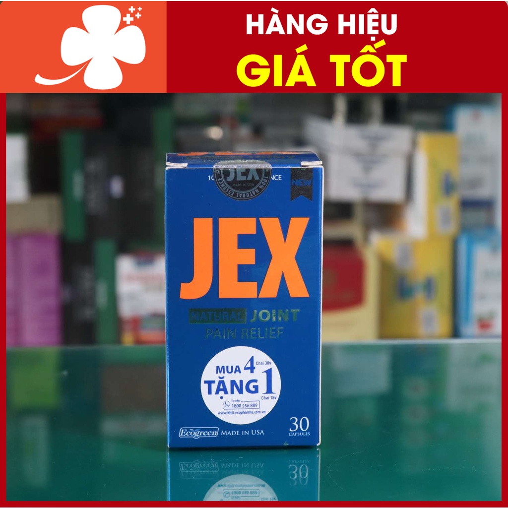 {Mẫu mới} Jex Max - hỗ trợ giảm đau, tăng cường tái tạo sụn khớp, tăng ...