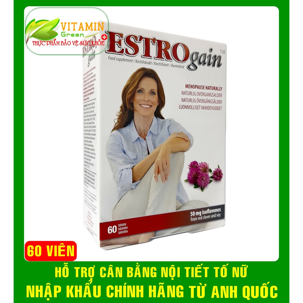 ESTROgain CÂN BẰNG NỘI TIẾT, GÌN GIỮ SẮC XUÂN | NHẬP KHẨU CHÍNH HÃNG TỪ ...