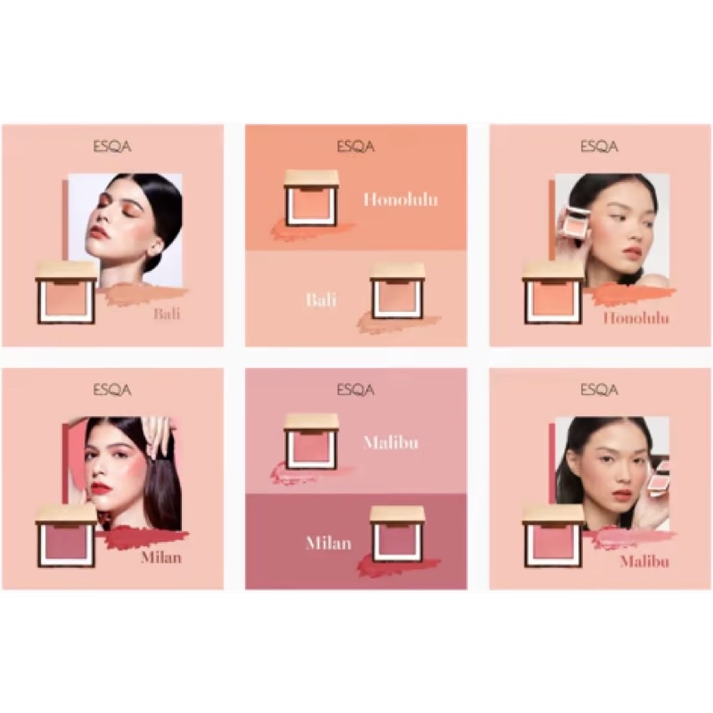 Phấn má hồng ESQA Blush (4.3 g) | Shopee Việt Nam