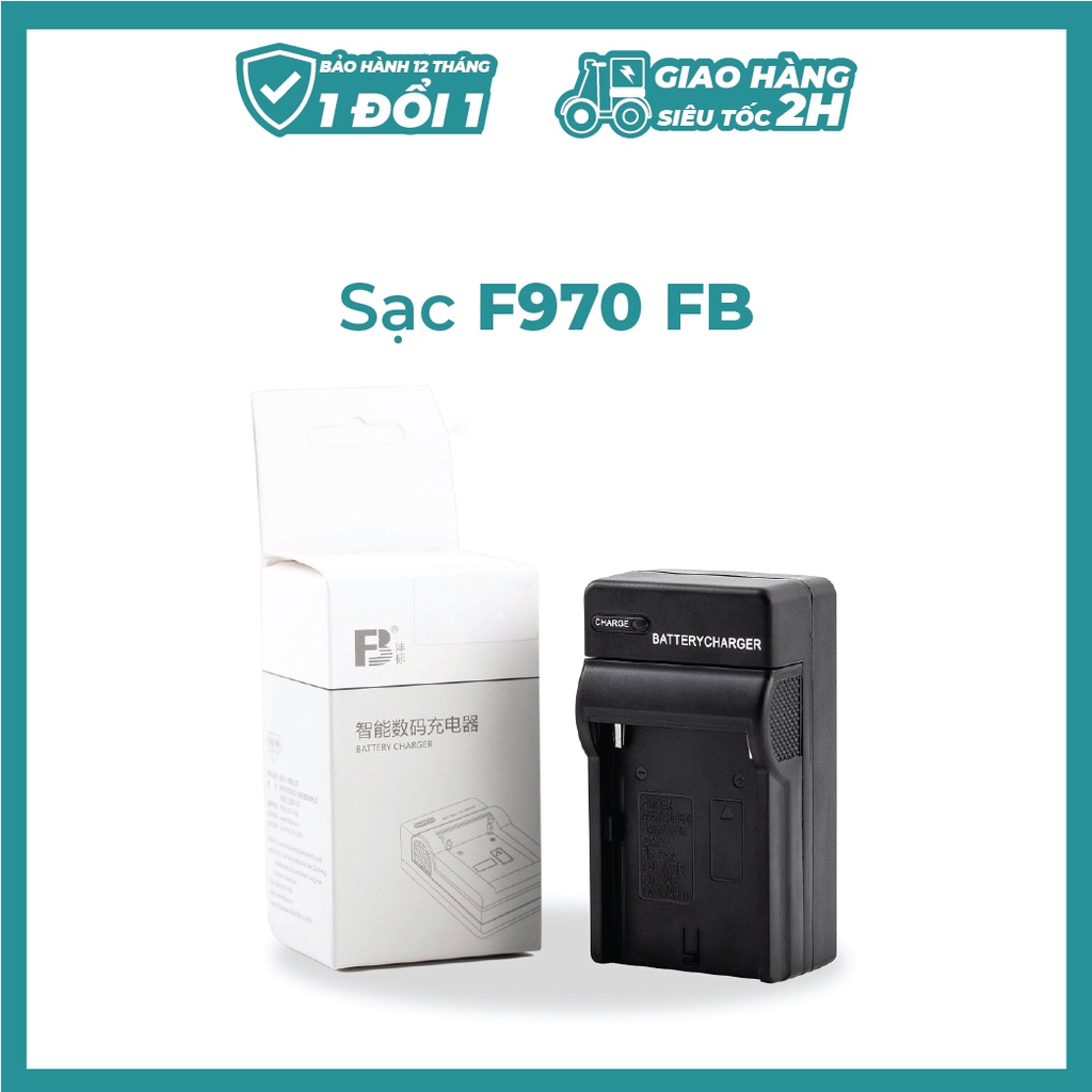 Sạc pin NP-F970 hãng FB nội địa cho đèn led | Shopee Việt Nam