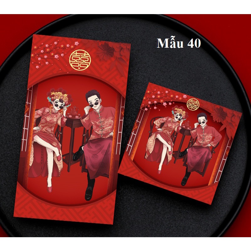 {Lẻ 1 cái} Size lớn - Bao lì xì hình dễ thương dùng trong bưng quả đám ...