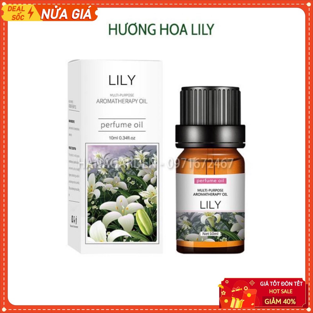 Tinh Dầu Hoa Bách Hợp (LiLy) Nồng Nàn Sang Trọng 🌷 MUA 5 TẶNG 1🌷 Thiên ...