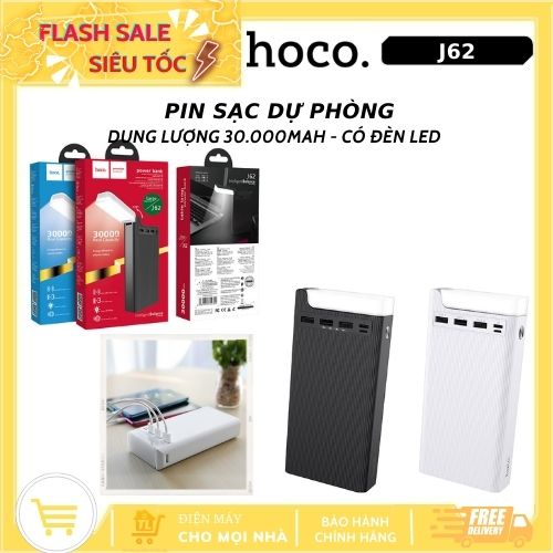 Sạc dự phòng J62 HOCO - Hàng Chính Hãng | Shopee Việt Nam