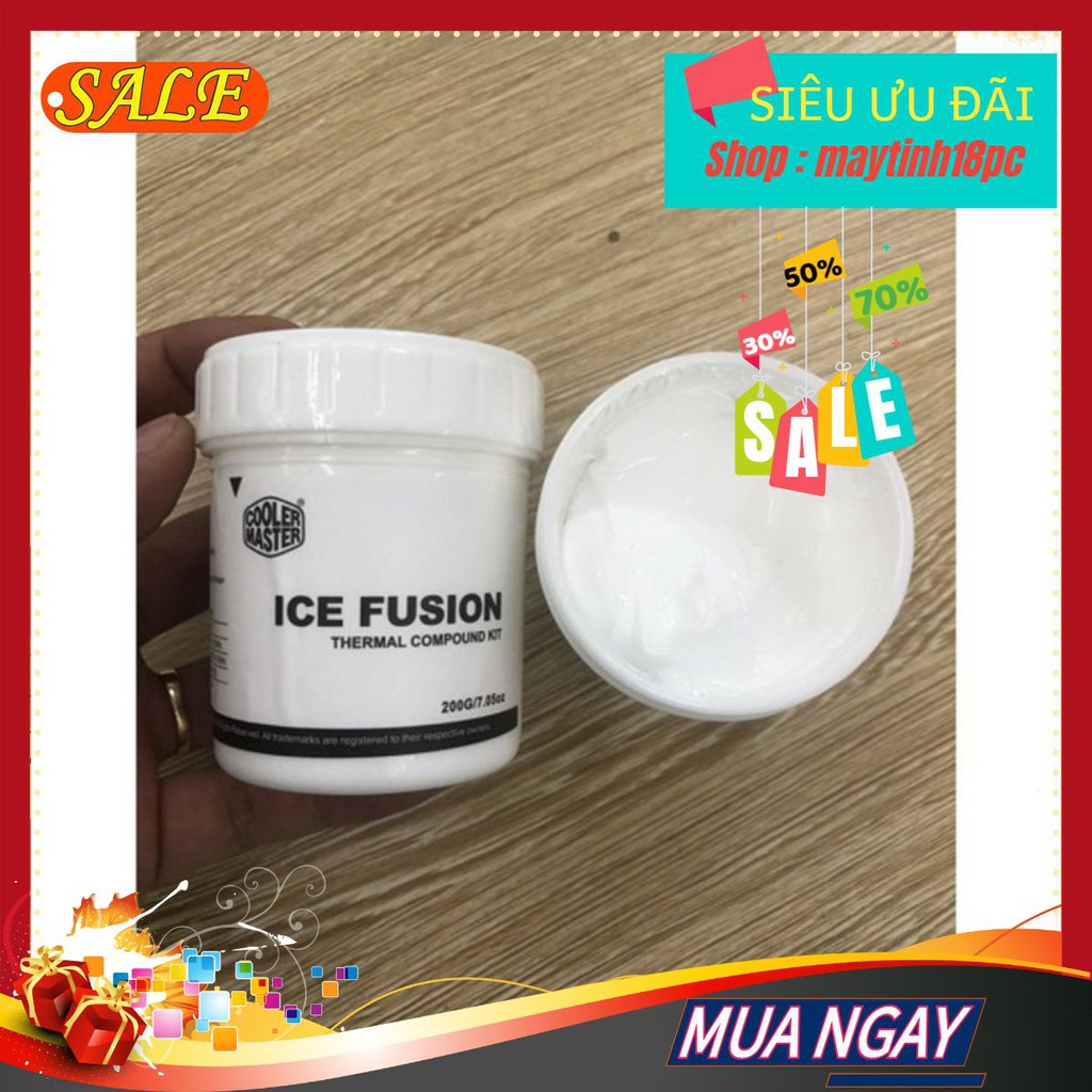 Keo tản nhiệt cpu Coolermaster Ice Fusion 200g chất lượng cao | Shopee ...