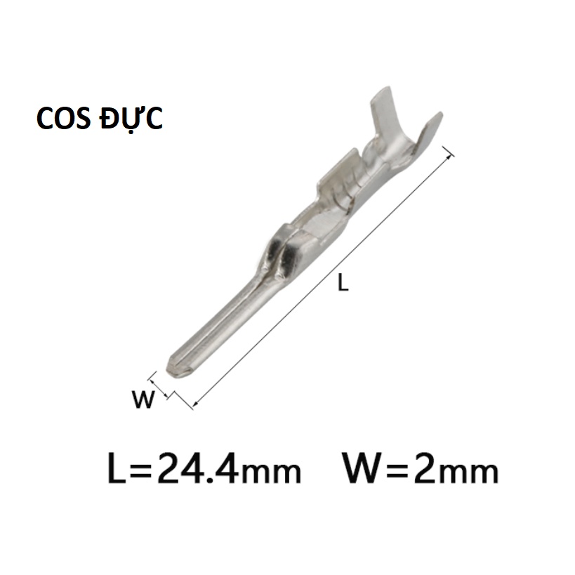 Đầu cos đực cái 2.0mm (dành cho loại đầu nối 2.0 mm) | Shopee Việt Nam
