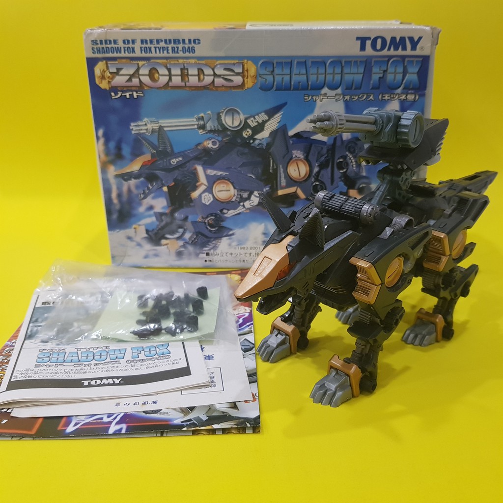 Mô hình lắp ráp Zoids Shadow Fox RZ-046 Fox Type Takara Tomy | Shopee Việt Nam