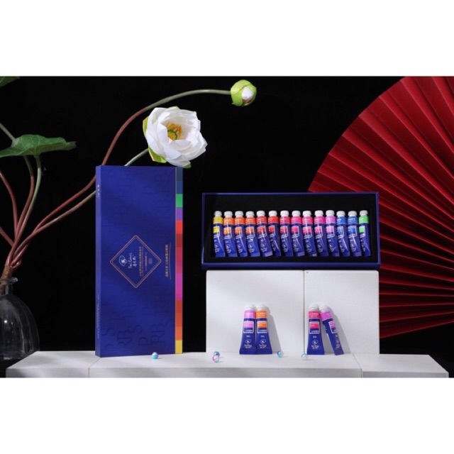 Hộp 14-18-24-36 màu 5ml - Màu nước Paul Rubens 5ml Pigment Watercolor ...