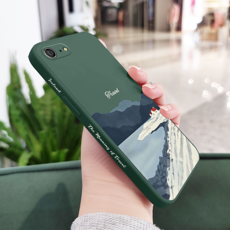 Ốp Lưng Điện Thoại Bằng Silicone Dành Cho Iphone 8 7 6 6s Plus Se 2020