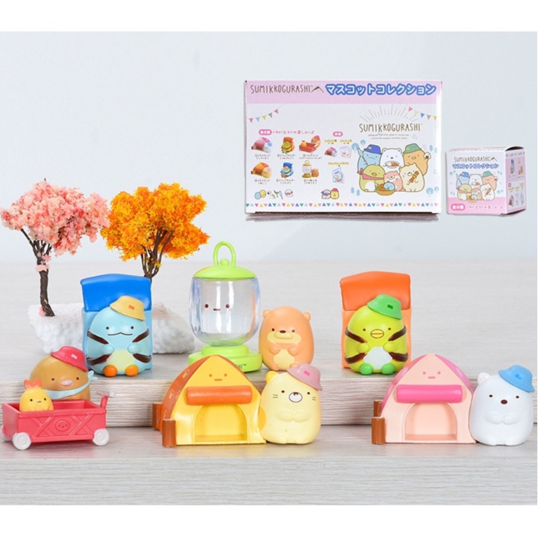 [Sẵn]Blind Box 6 Mẫu Sumikko Gurashi Dã Ngoại Cực CUTE Cực Sắc Nét Hộp ...