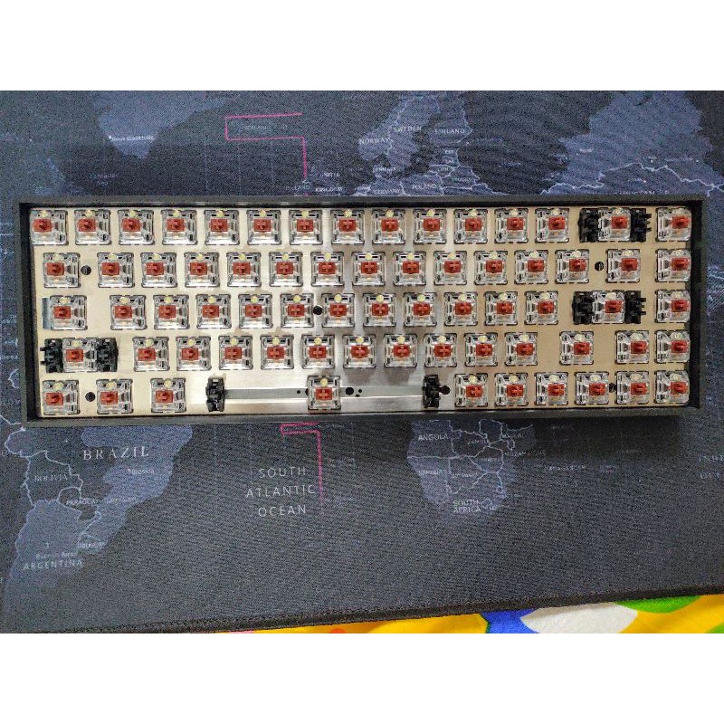 Bàn phím cơ Tada68 switch Gateron Brown - Led trắng | Shopee Việt Nam