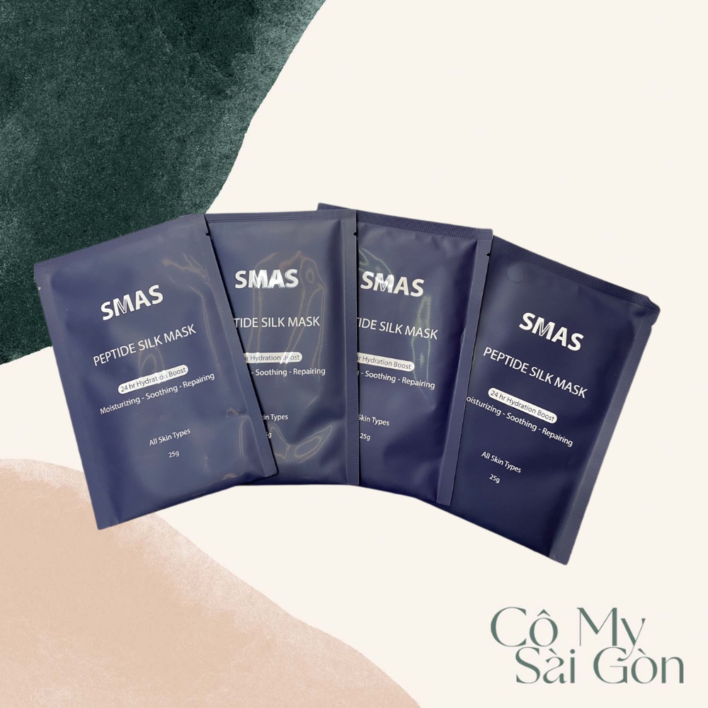 MẶT NẠ SMAS PEPTIDE SILK MASK 24H HYDRATION BOOST 25G (MIẾNG) | Shopee ...