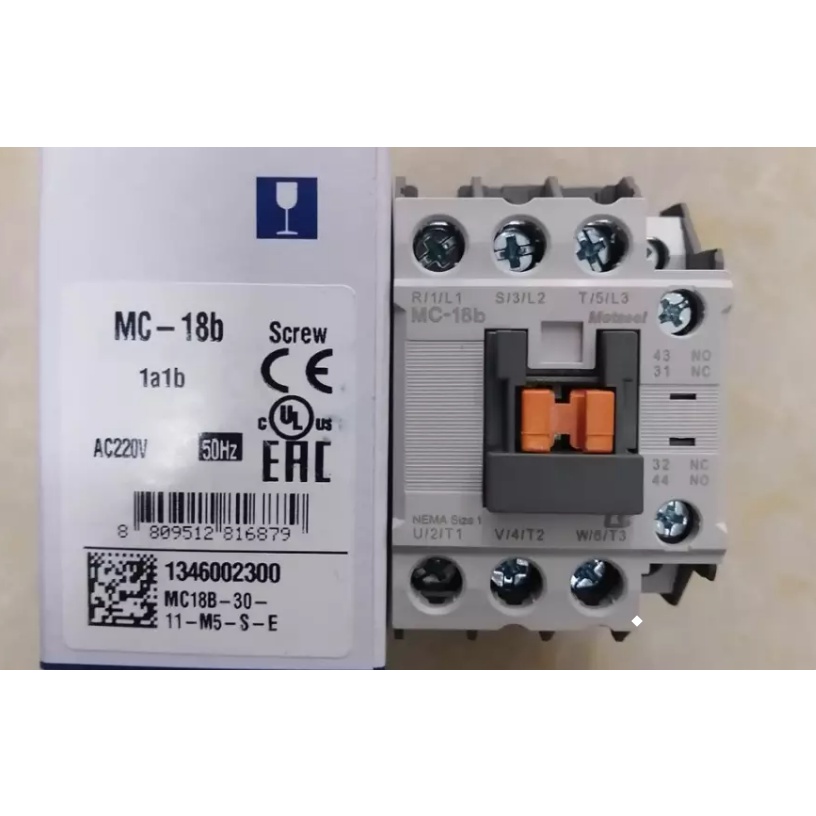 Khởi động từ Contactor LS chính hãng MC18b 3P 18A Coil 220VAC | Shopee ...
