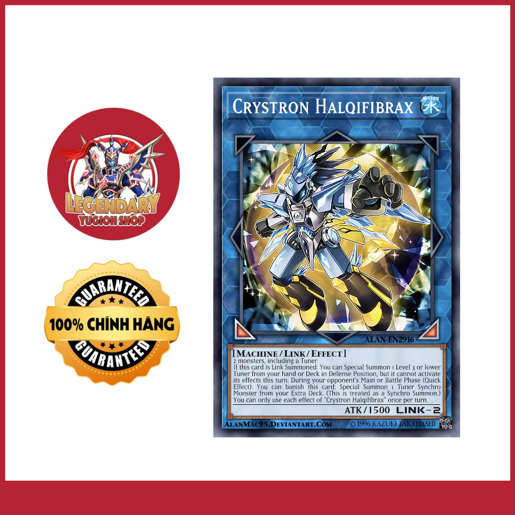 [Thẻ Bài Yugioh Chính Hãng] Crystron Halqifibrax | Shopee Việt Nam