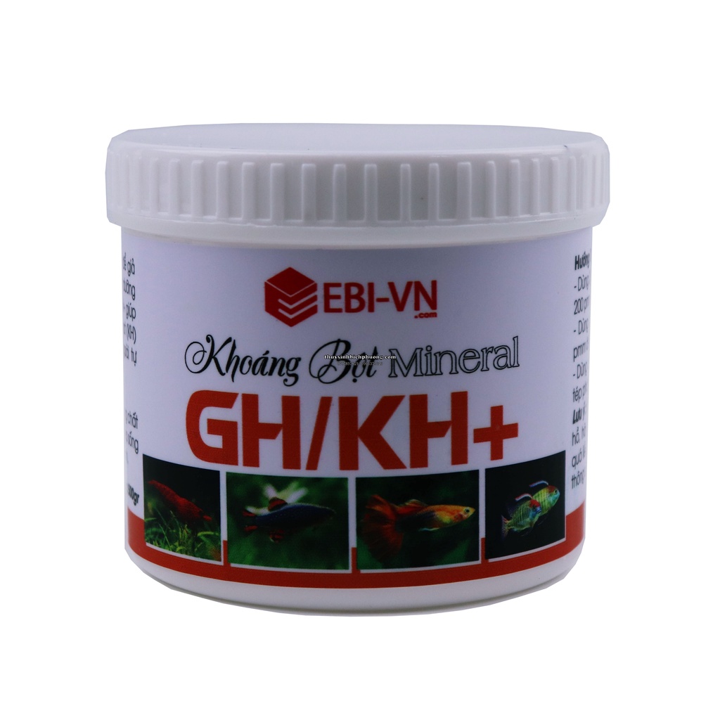 KHOÁNG BỘT GH + KH+ MINERAL EBI - CHUYÊN DỤNG NUÔI TÉP KIỂNG THUỶ SINH | Shopee Việt Nam