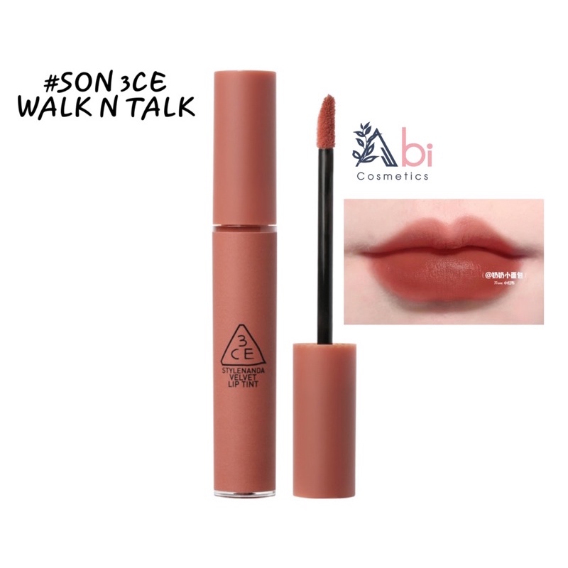 Son 3CE Walk N Talk | Shopee Việt Nam