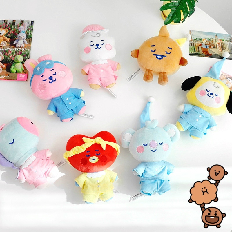 Búp Bê Nhồi Bông Mềm Mại KPOP BTS 20cm Kèm Móc Khóa | Shopee Việt Nam