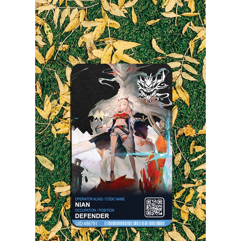 Thẻ bài custom card Arknights - Arknight để sưu tầm tự chọn Nian V2 ...