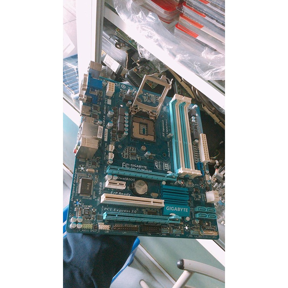 Main Z77 Gigabyte Z77M-D3H chính hãng bóc máy ( no fe ) | Shopee Việt Nam