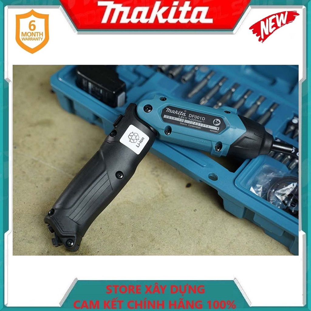 BỘ MÁY VẶN VÍT DÙNG PIN 3.6V / 1.5AH MAKITA DF001DW - HÀNG CHÍNH HÃNG | Shopee Việt Nam