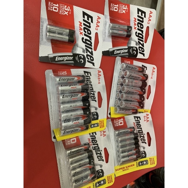 PIN AA, AAA ENERGIZER ALKALINE CHÍNH HÃNG | Shopee Việt Nam