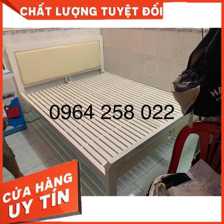 Giường sắt khung hộp 4-8 - freeship tphcm - BH 2 năm | Shopee Việt Nam
