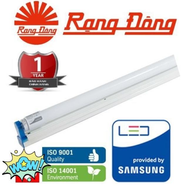 Bộ đèn LED tube (tuýt) T8 18W thủy tinh Rạng Đông M21.1 - 120cm ...