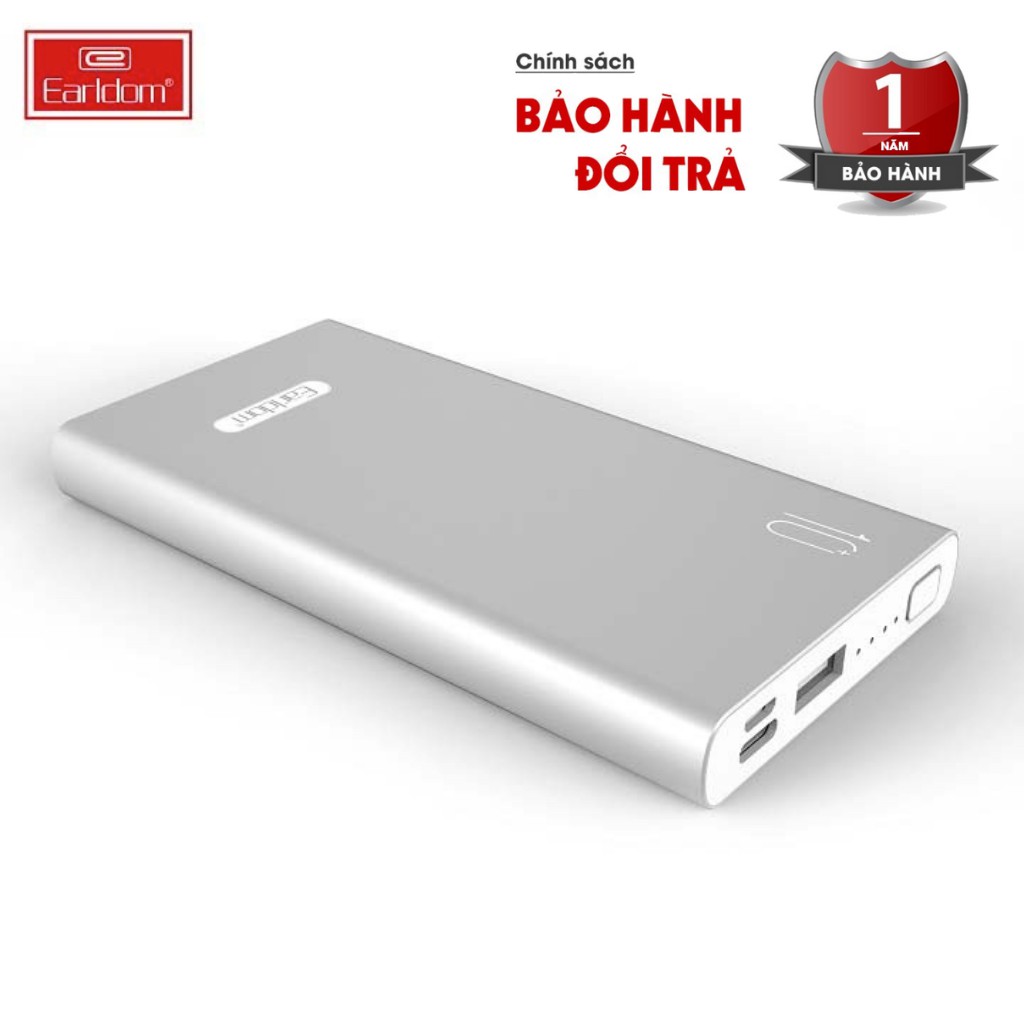Sạc Dự Phòng 10000mAh Earldom PB30 Hàng Chính Hãng - BH Lỗi 1 Đổi 1 | Shopee Việt Nam