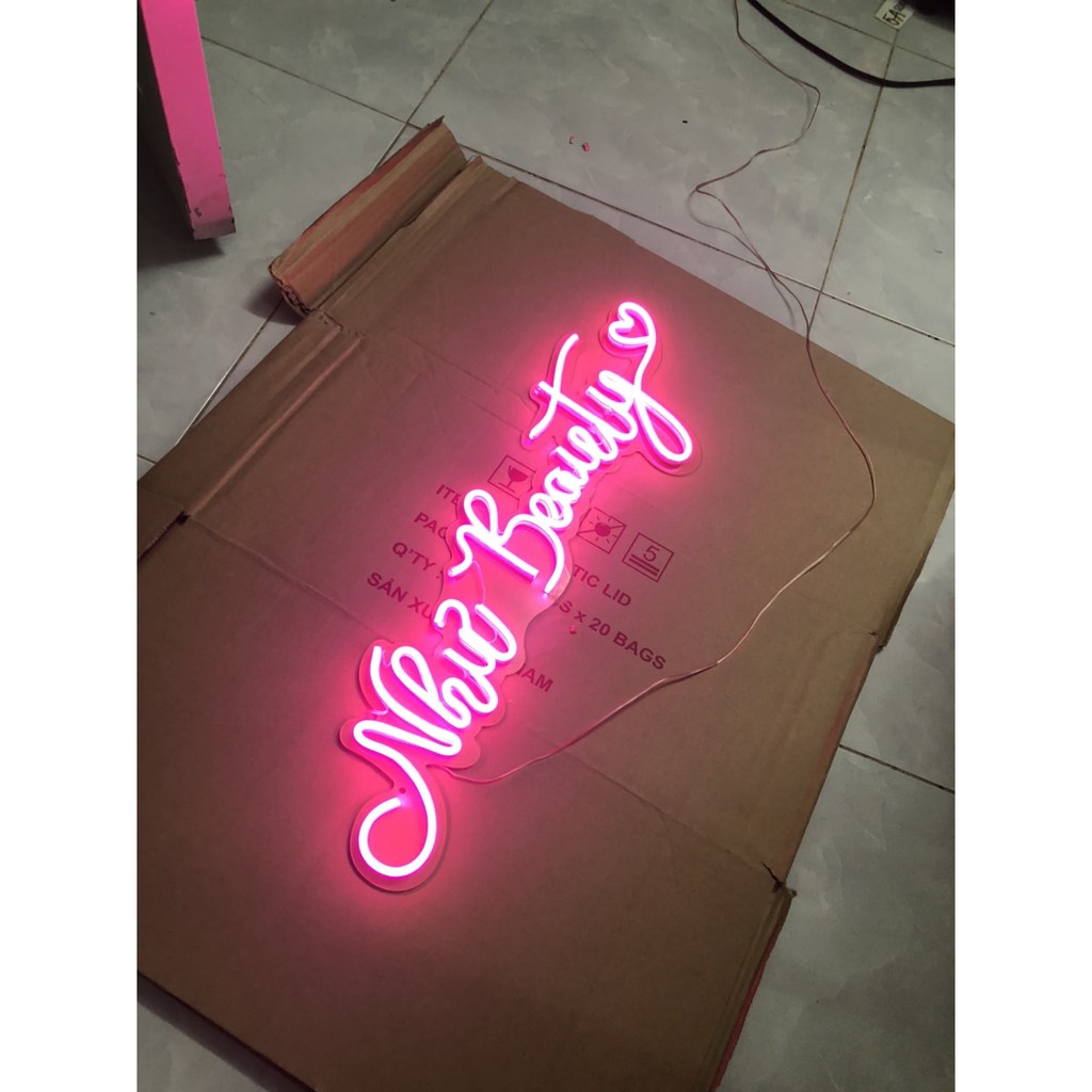 LED NEON THEO TÊN - THIẾT KẾ THEO YÊU CẦU | Shopee Việt Nam