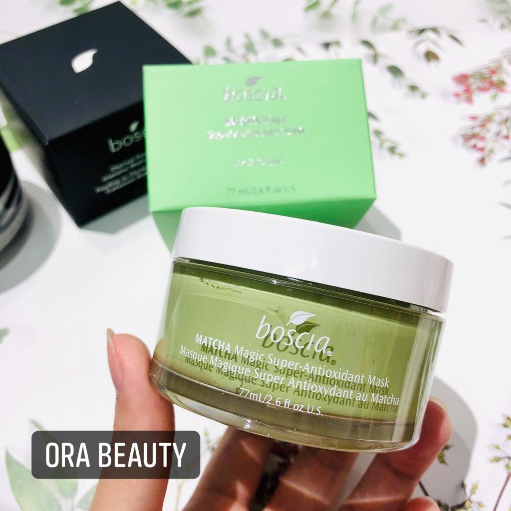 Mặt nạ trà xanh #Boscia MATCHA Magic Super-Antioxidant Mask | Shopee ...