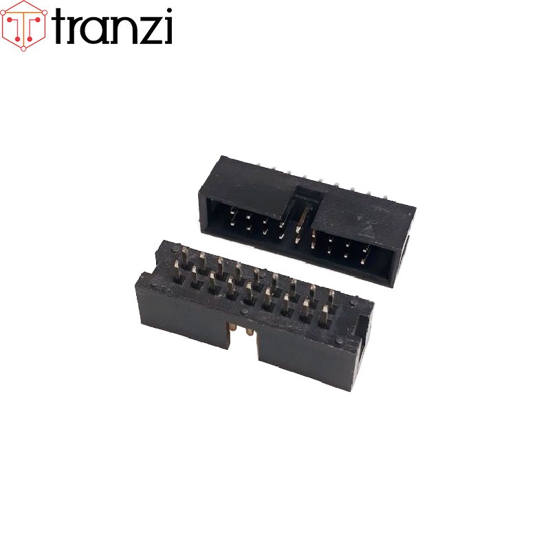 Giắc cắm header 2.54mm IDE IDC DC3 2x9P chân cắm thẳng đen - túi 5 cái | Shopee Việt Nam