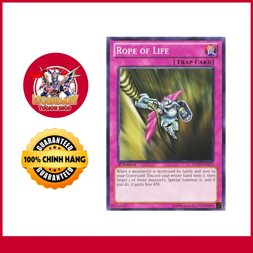 [Thẻ Bài Yugioh Chính Hãng] Rope Of Life | Shopee Việt Nam