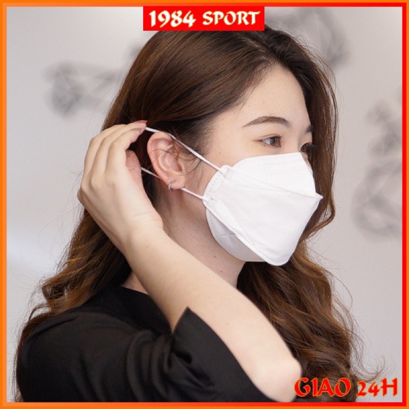 Sỉ Thùng 300 cái khẩu trang kf94 chính hãng 4 lớp chống khuẩn mềm mịn không thô cứng như các ...
