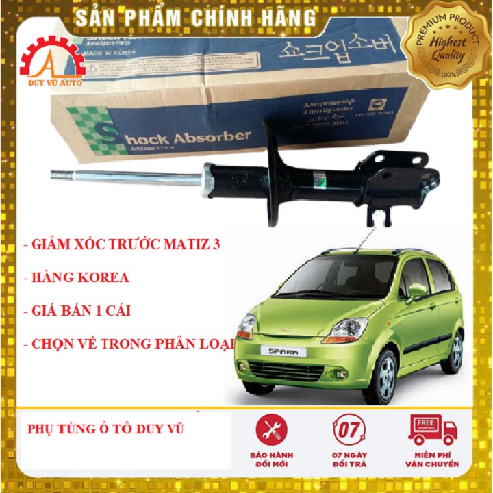 GIẢM XÓC TRƯỚC DEAWOO MATIZ 3 ( MATIZ SPARK ) PHUỘC NHÚN TRƯỚC MATIZ 3 ...