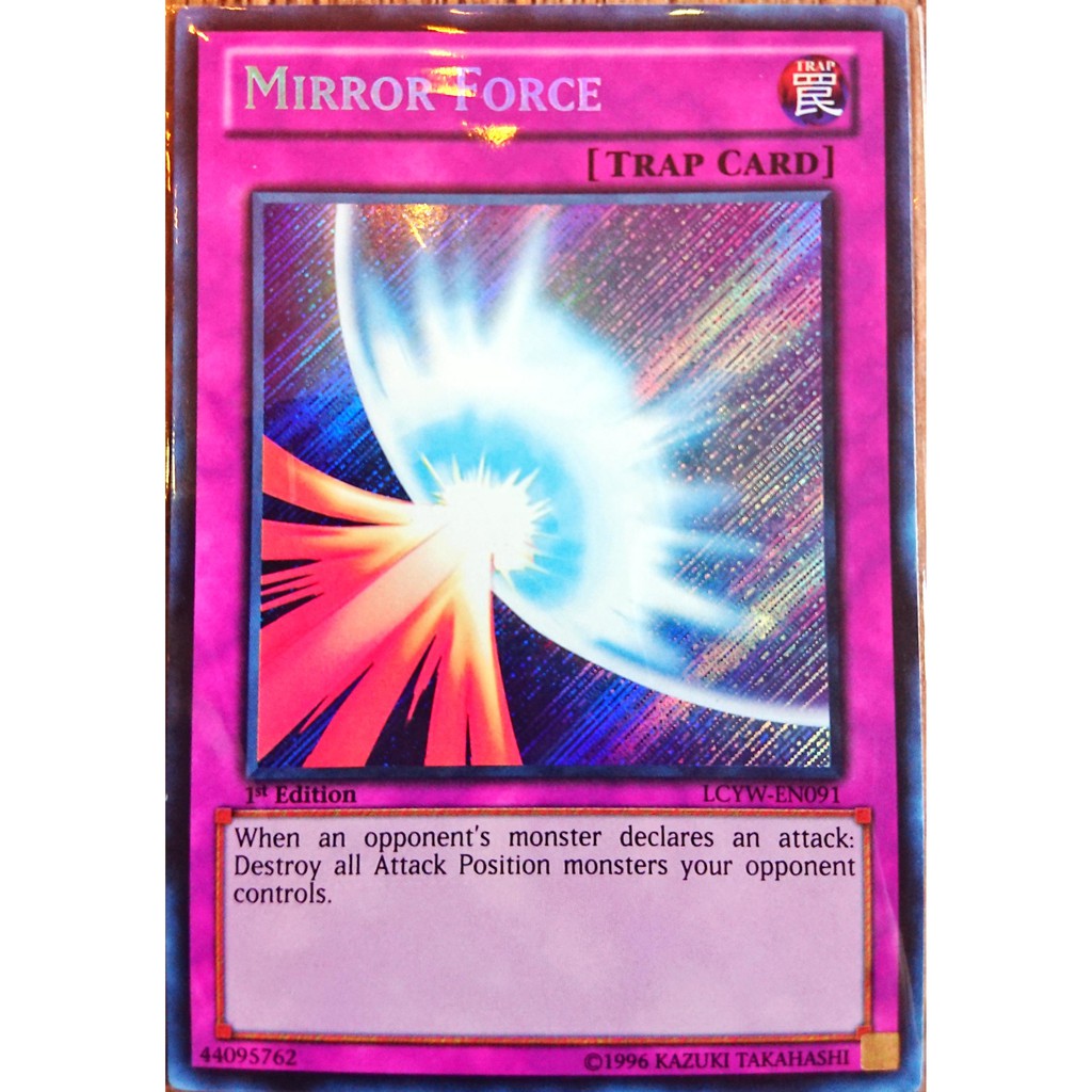 Thẻ bài Yugioh Mirror Force - LCYW-EN091 | Shopee Việt Nam