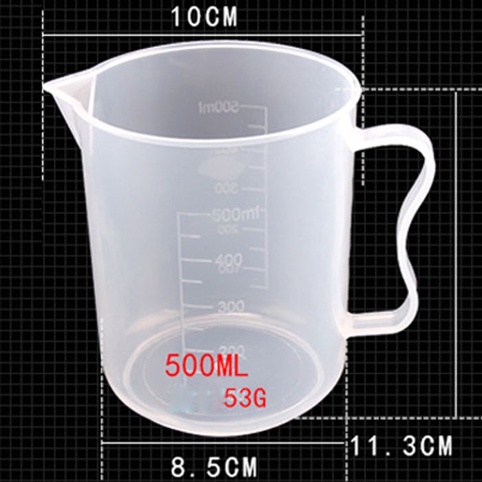 Ca Nhựa Có Vạch Dung Tích 500ml - Ca Đong Nhựa Chia Vạch 0.5 Lít | Shopee Việt Nam