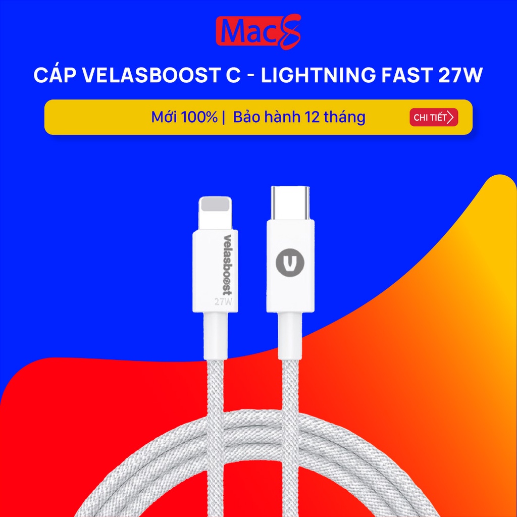 Cáp sạc nhanh Velasboost Fast 27W | Shopee Việt Nam