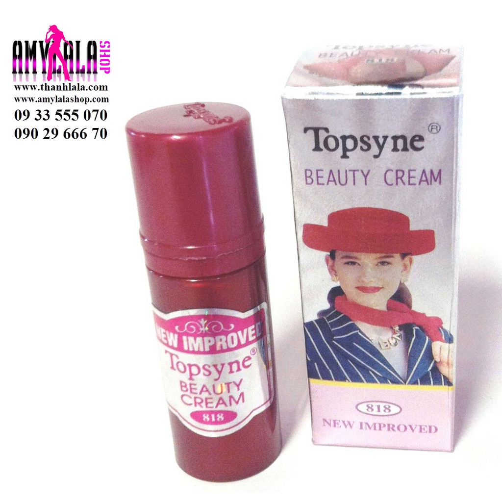 Kem Topsyne Mỹ Beauty Cream Special No.1 Đỏ 10g tái tạo trắng da mặt ...