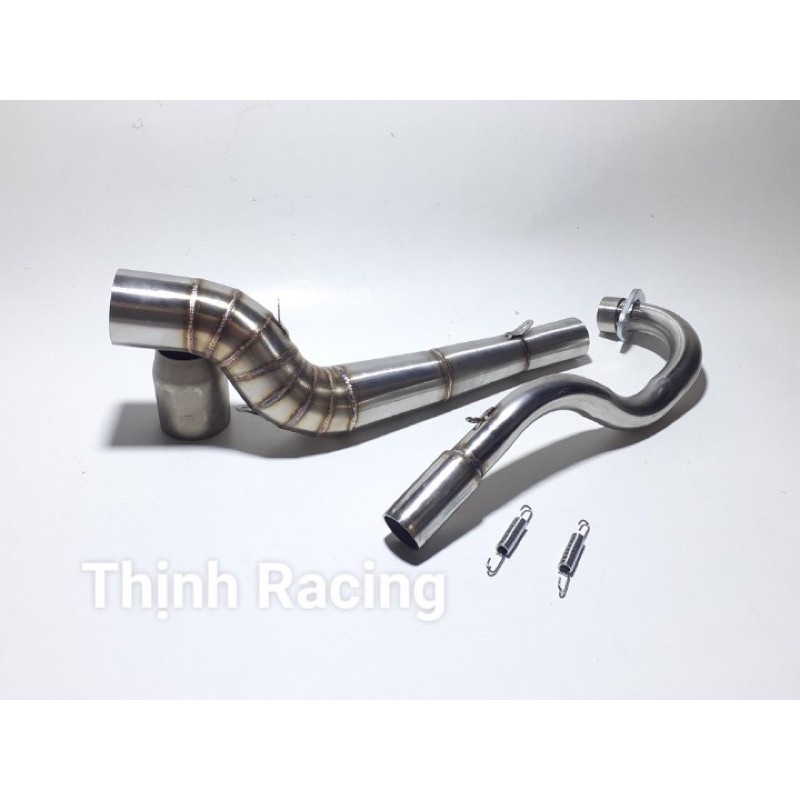 Cổ pô 2 khúc Wave RSX, S110, Blade, WaveA gắn được các loại lon pô from ...